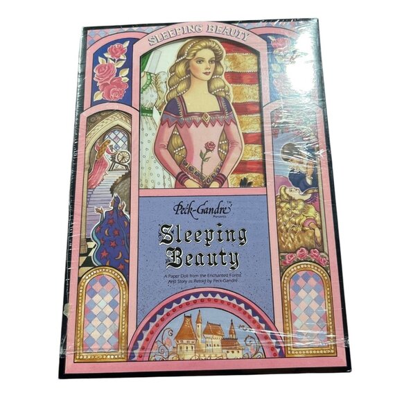 Peck-Gandre | Games | Sleeping Beauty Paper Doll Book Retelling Story ...